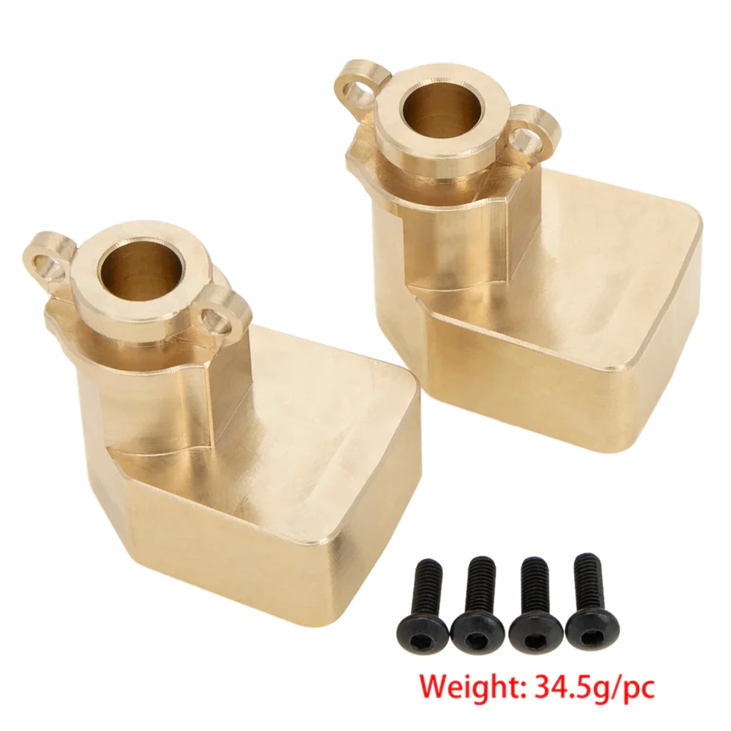 Meus Racing Brass Rear Axle Carriers For Axial 1/18 UTB18 - Walmart.com