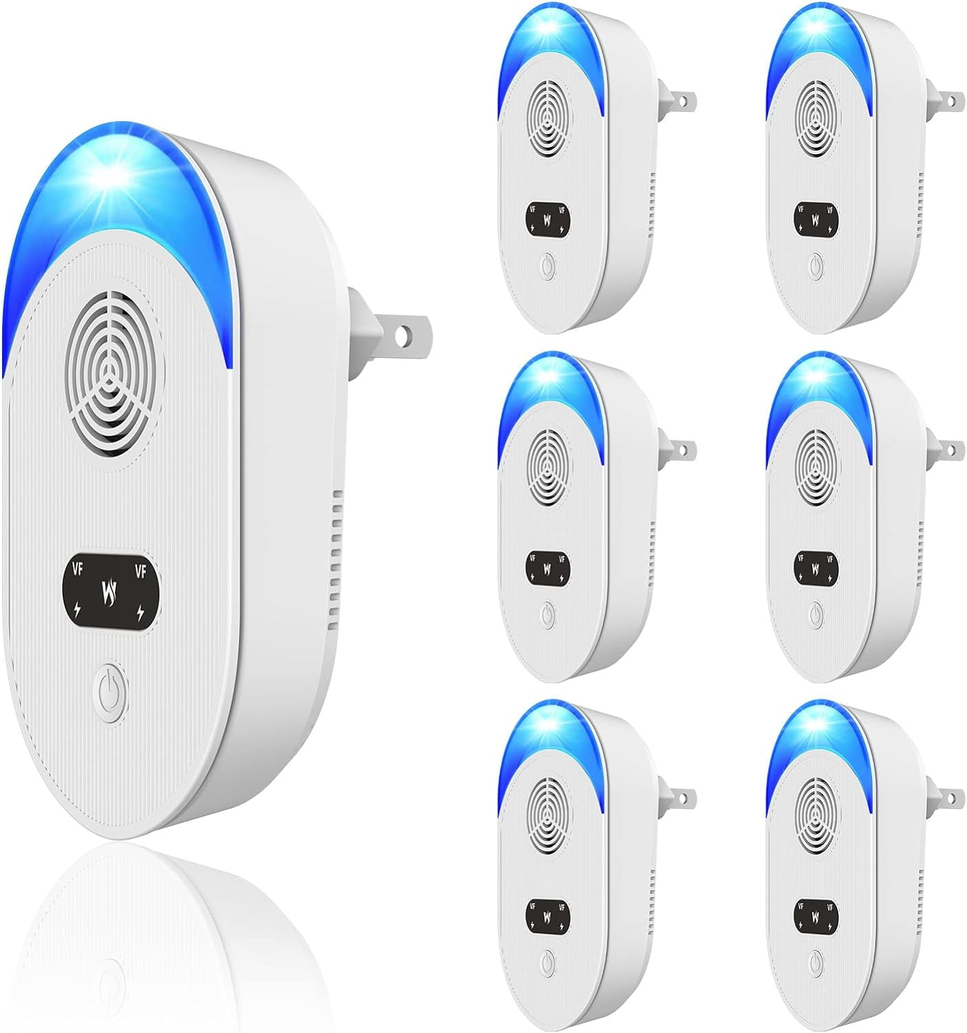 Meuvax 6 Packs Pest Control Plug in Indoor for Mouse, Mosquito, Rodent ...