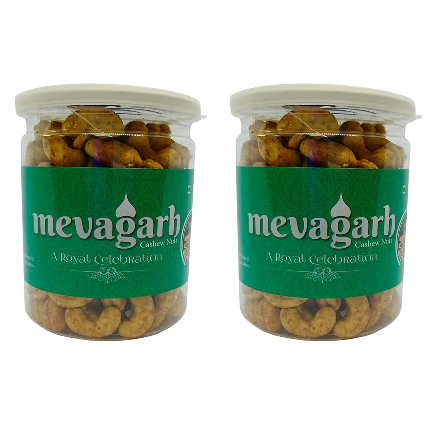 Mevagarh Chatpata Chat Cashews (250g X2) |Zero Cholesterol, High ...