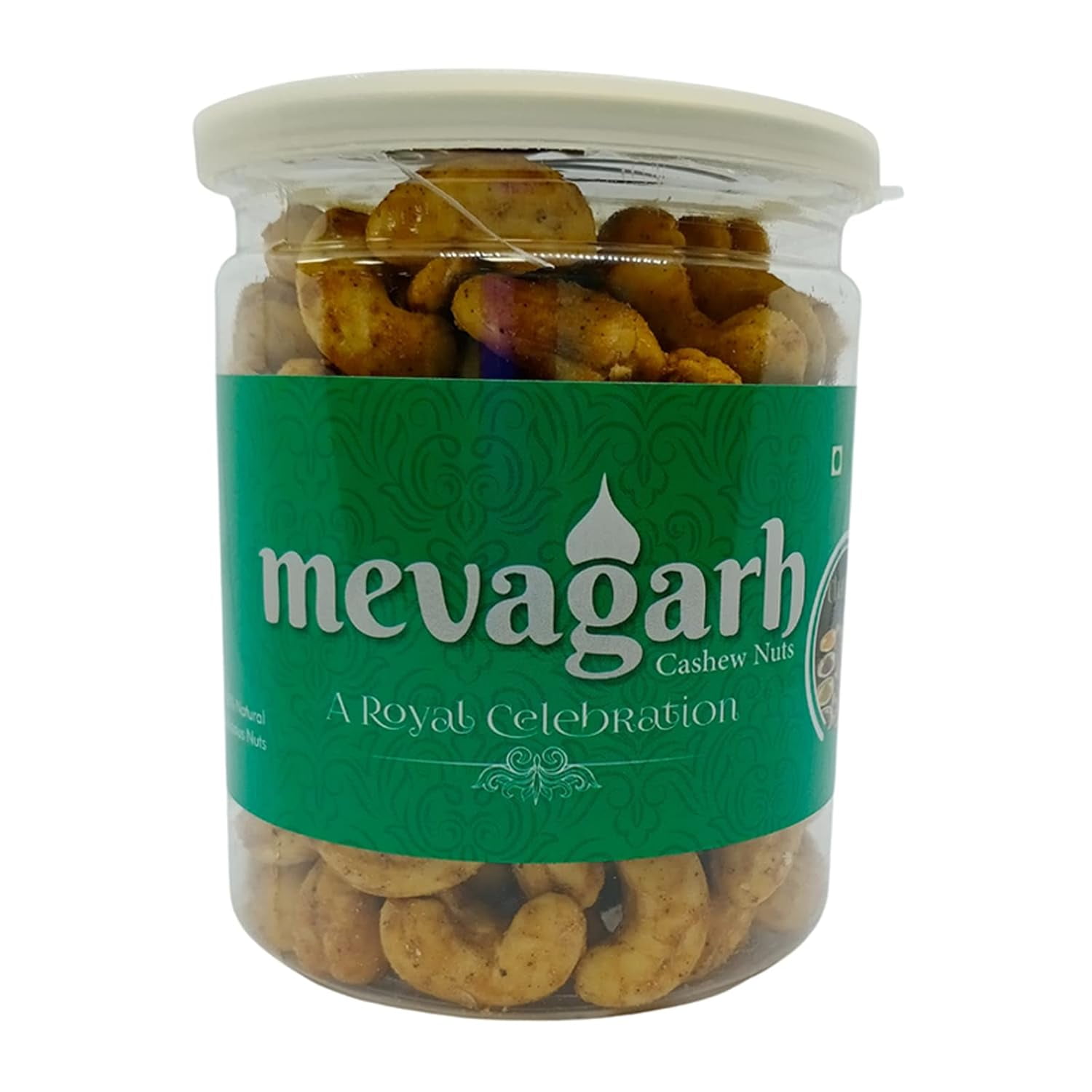 Mevagarh Dry Fruit Whole Cashew W320 (100g X 5) | Whole Cashew Nut | Cashew in fresh Jar ...