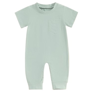 Denim Newborn Toddler Baby Boys Romper Bodysuit Jumpsuit Outfits Clothes 0-3Y - Walmart.com