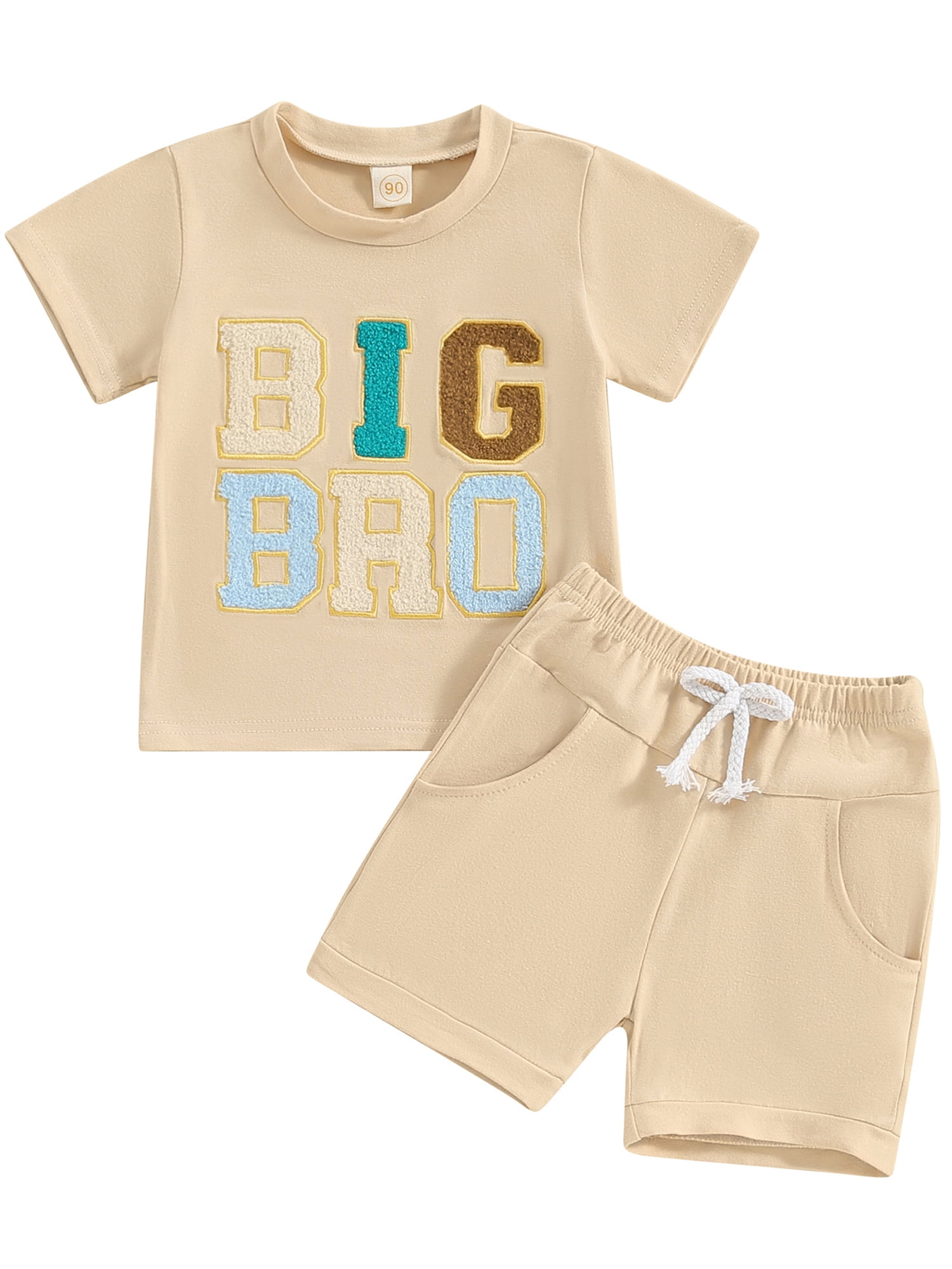 Mevireiy Big Brother Little Brother Matching Outfits Baby Boy T Shirt ...