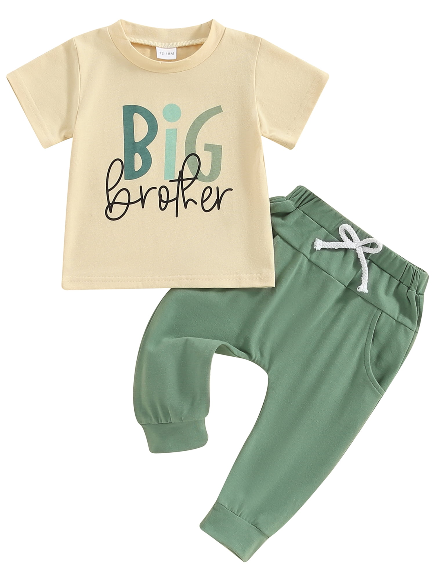 Mevireiy Big Brother Little Brother Matching Outfits T Shirt Tops ...