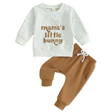 Younger Tree Newborn Infant Halloween Pumpkin Outfit, Long Sleeve Shirt & Pants Set, Gift for 12 ...