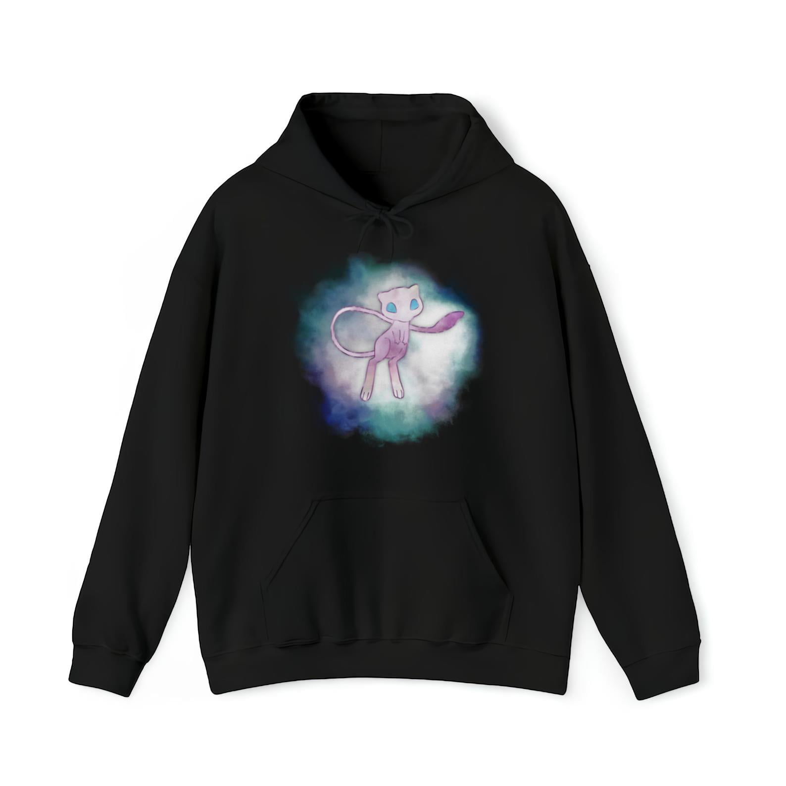 Mew Galaxy Background Hoodie Unisex Cotton TV Sizes Video Game Anime ...