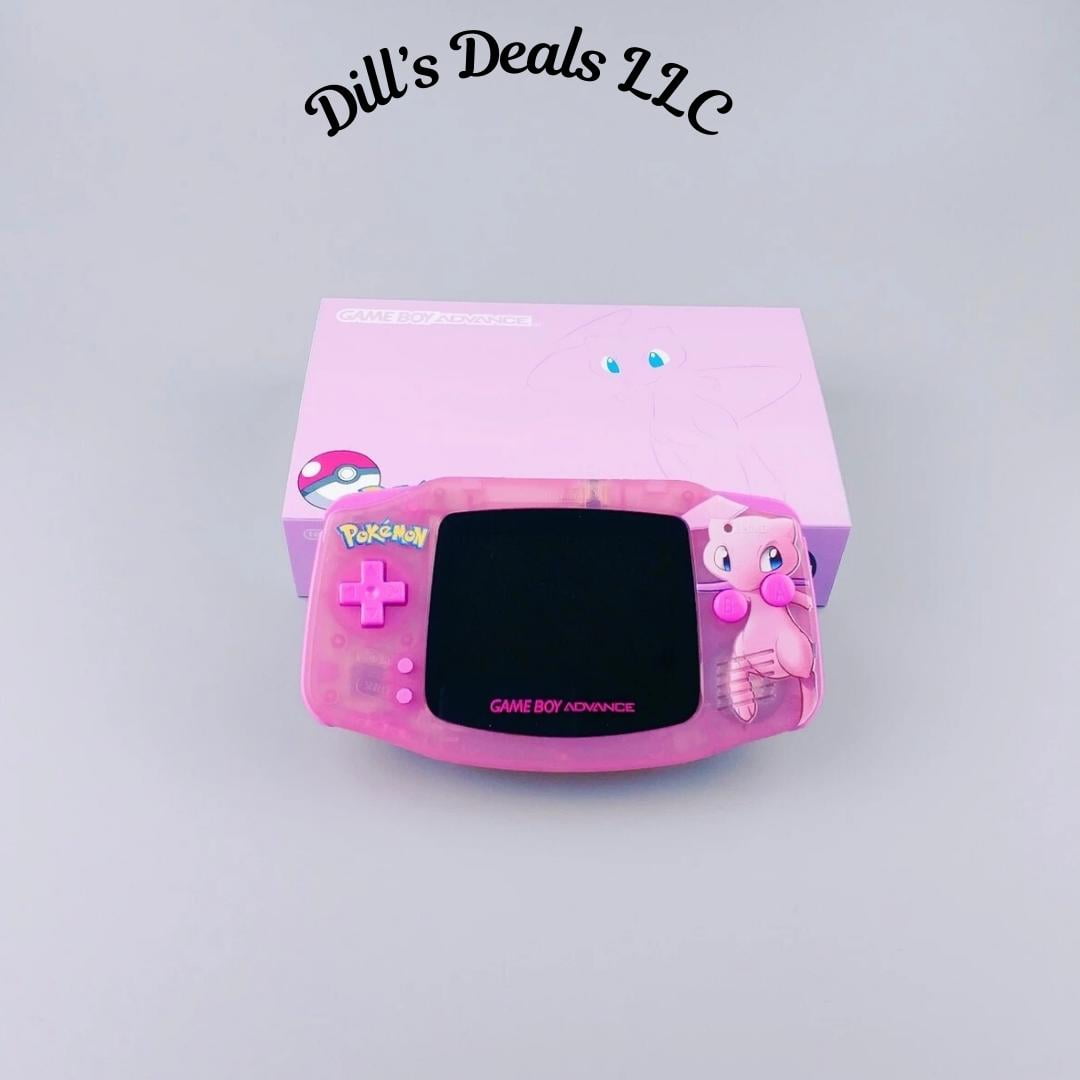 Mew Gameboy Advance Console New IPS Screen - Walmart.com
