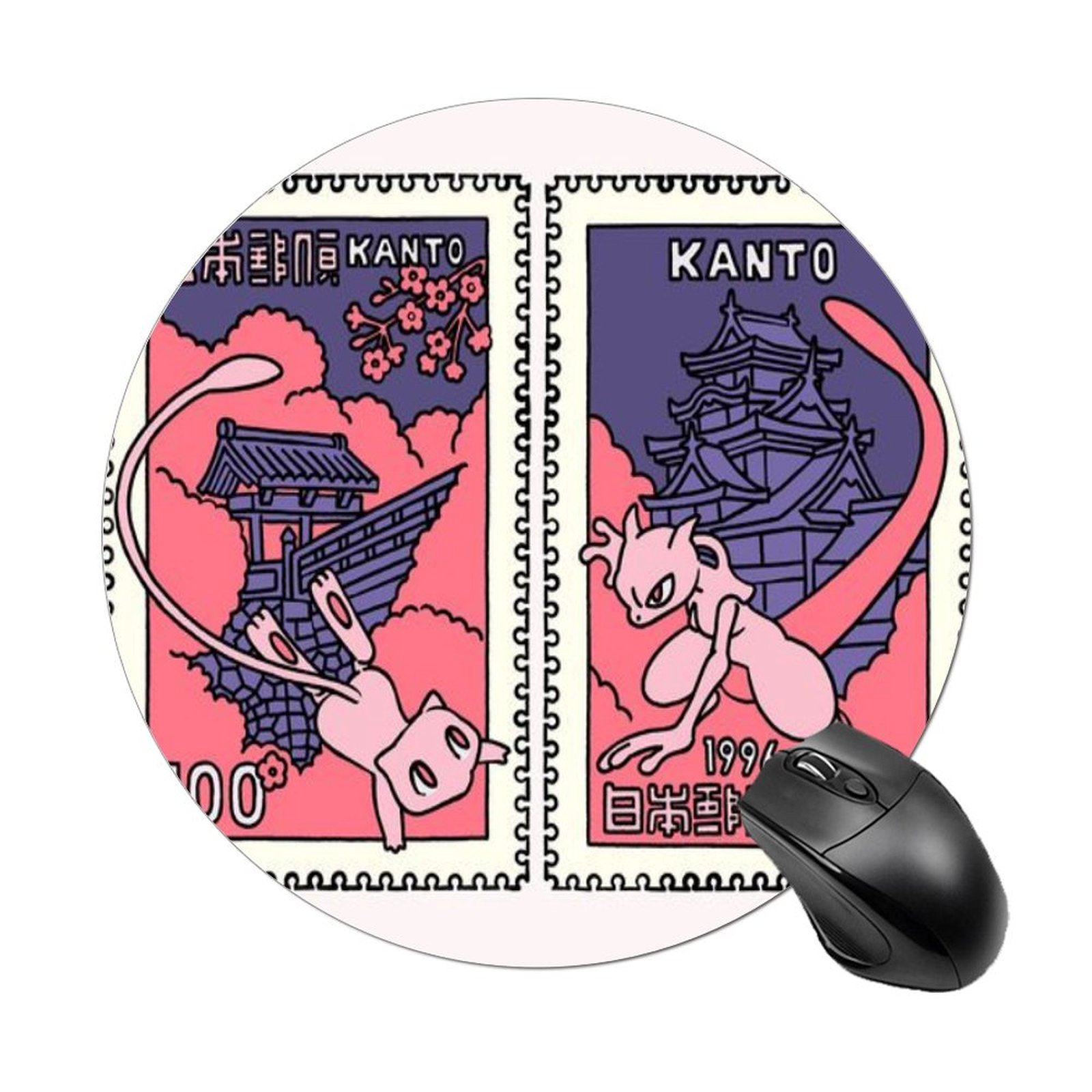 Mew Mouse Pad Anime for Office Desk Computer Desk Gaming Room - Walmart.com