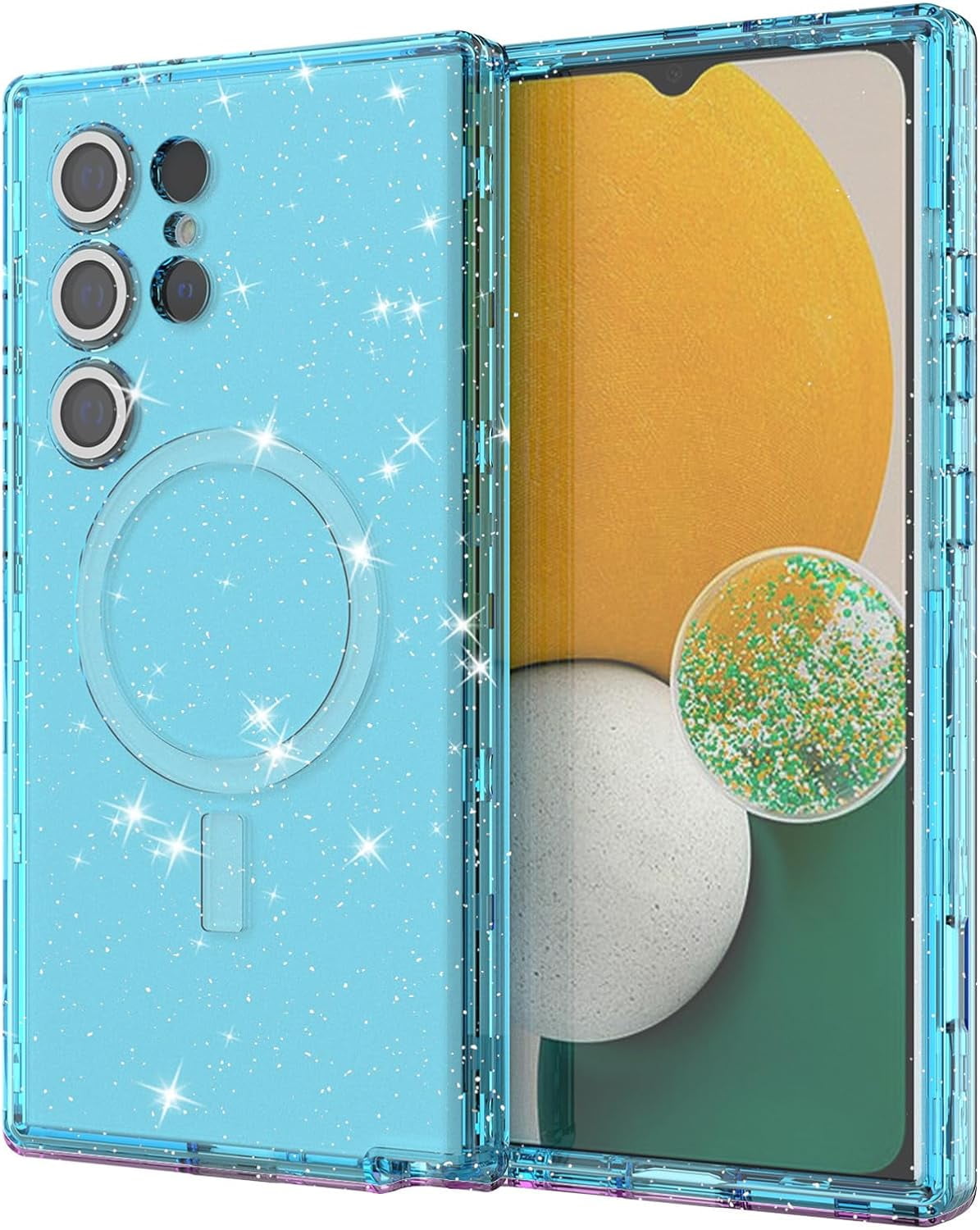 Mewfacos-Bling Sparkle Case for Samsung Galaxy S24ultra/S24plus/S24 ...