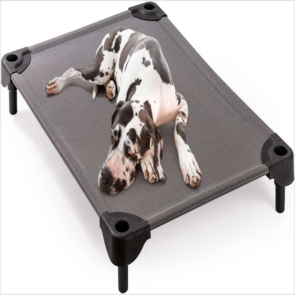 MewooFun Elevated Dog Bed Outdoor Raised Pet Cat Cott Breathable Fit ...