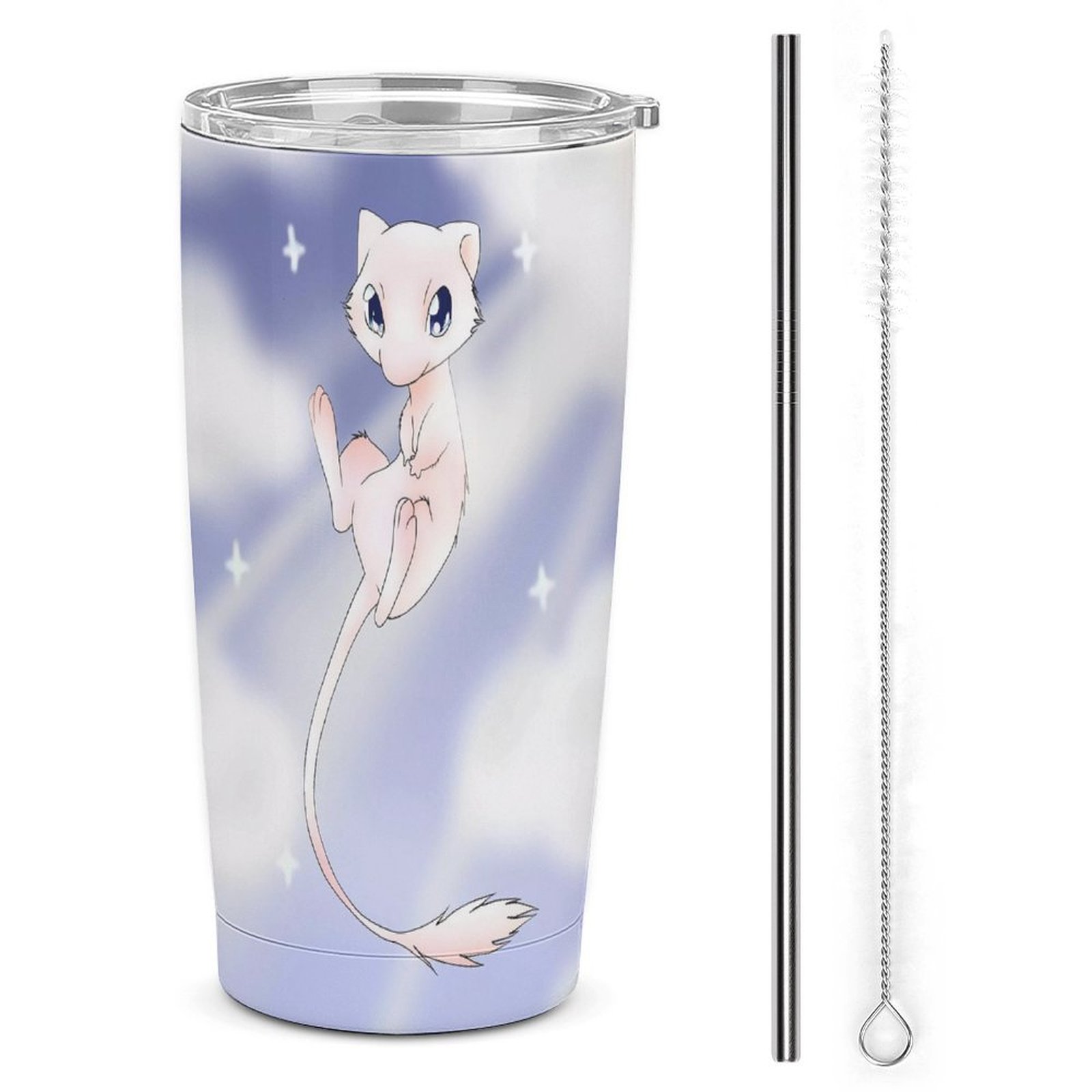 Mewtwo Pokemon Travel Coffee Mug Travel Tumbler Cup 20 OZ Tumbler ...