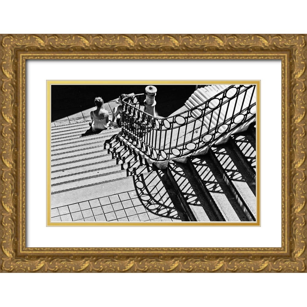 Mexia, Laura 24x17 Gold Ornate Wood Framed with Double Matting Museum ...