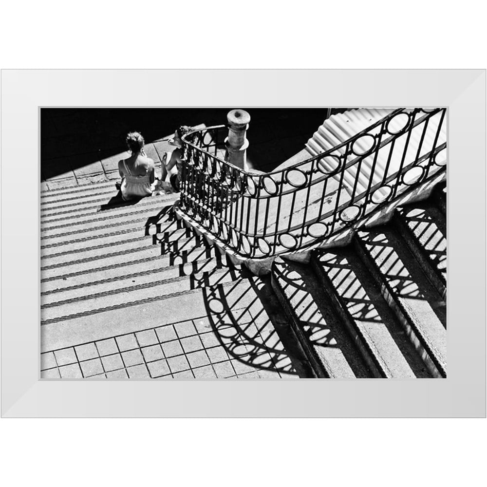 Mexia, Laura 32x23 White Modern Wood Framed Museum Art Print Titled ...