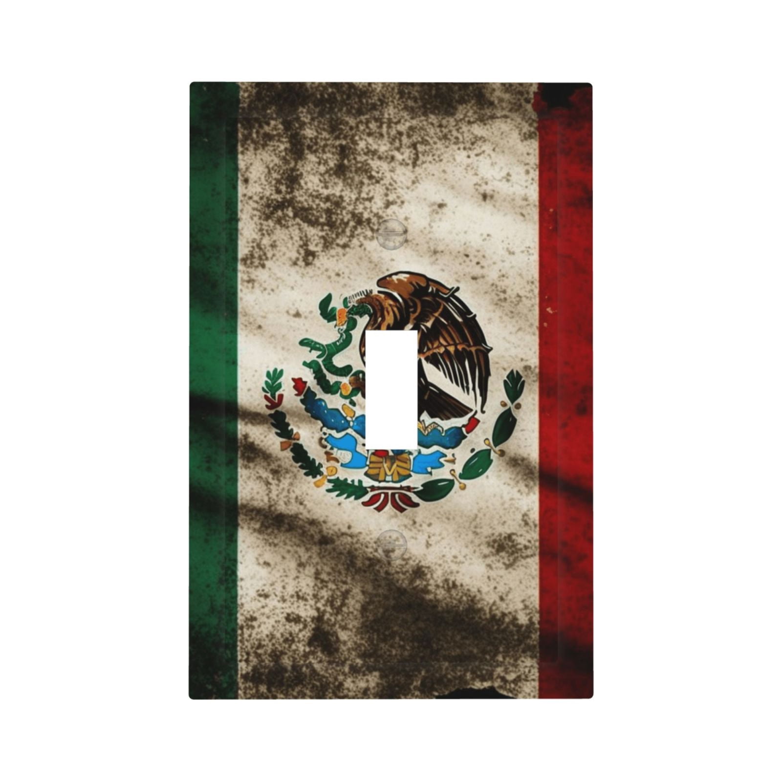 Mexican American Flag Proud Mexico Single Toggle Wall Plate 1 Gang ...