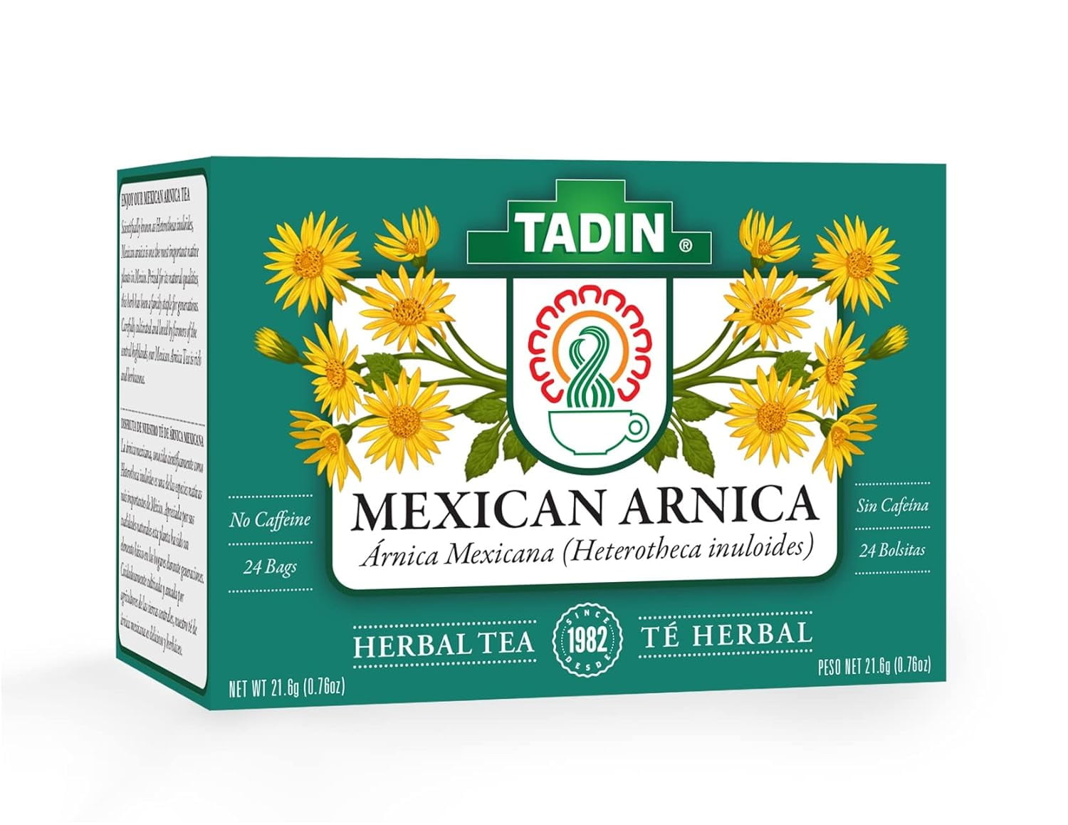 Mexican Arnica Tea, Tea, Caffeine Free Tea, Best as Hot Tea, Wellness ...