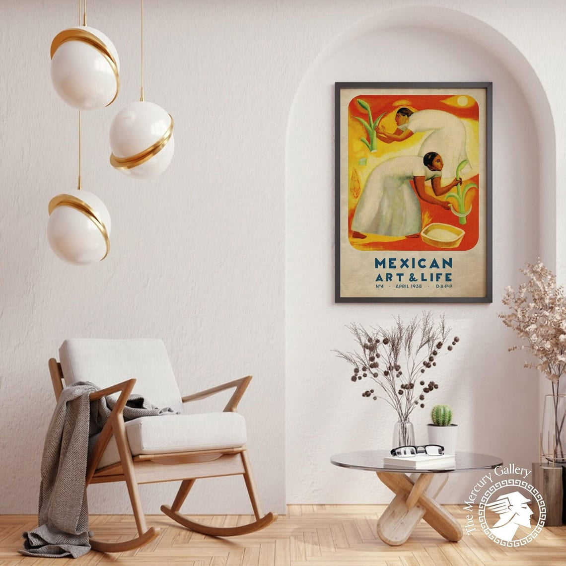 Mexican Artesania Poster, Vintage Travel Wall Art Print, Latin American ...