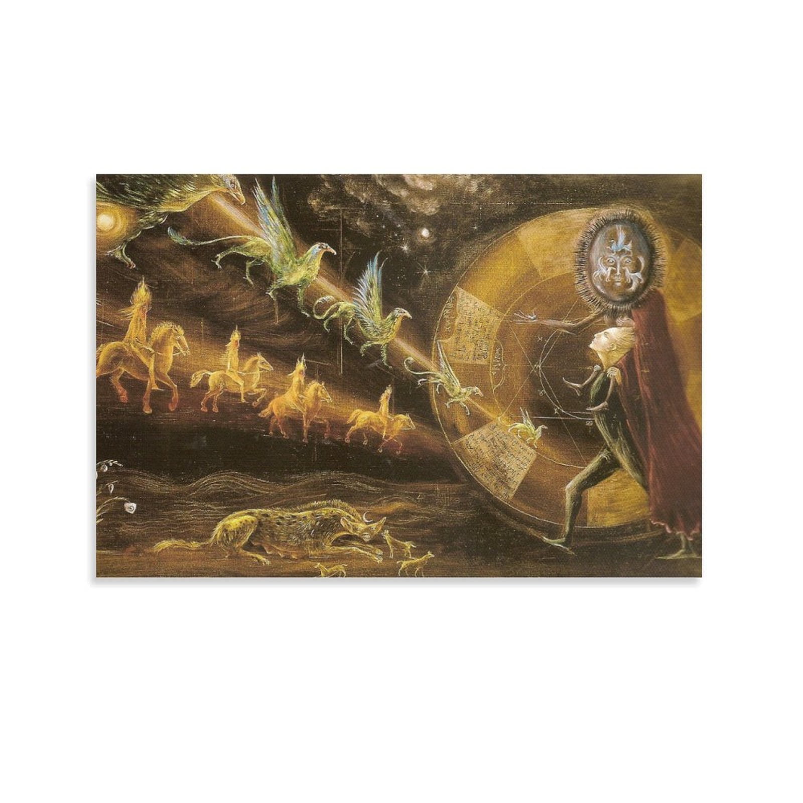 Mexican Artist Leonora Carrington Work Poster Poster Cool Artworks ...