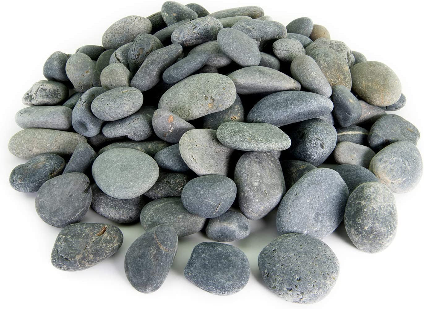 Mexican Beach Pebbles | 20 Pounds of Smooth Unpolished Stones | Hand ...