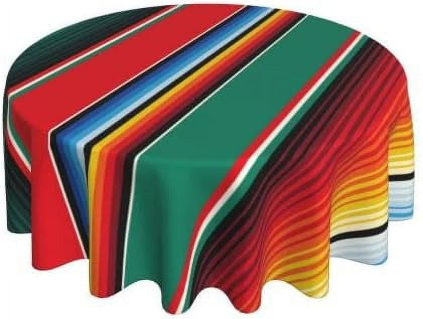 Mexican Blanket Serape Stripe Pattern Sarapes Mantel Mexicano ...