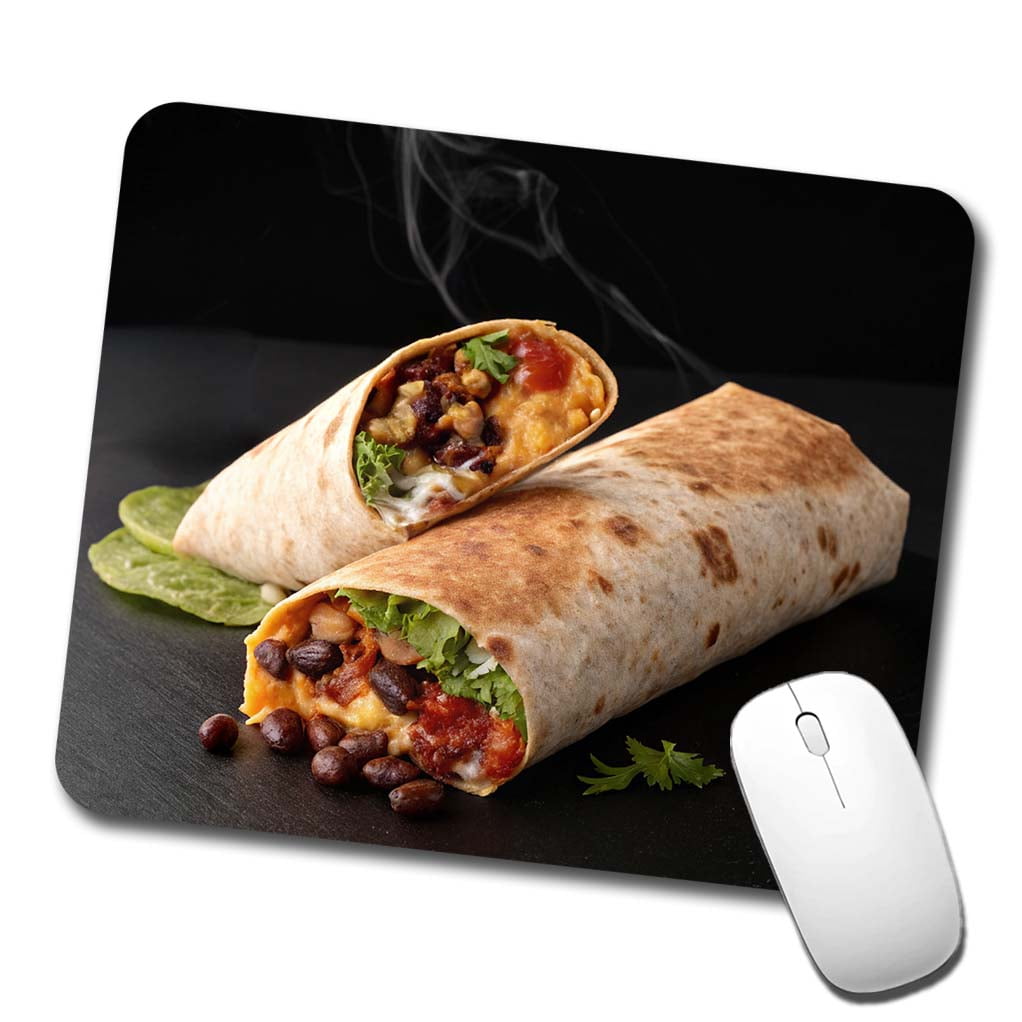Mexican Burrito Mouse Pad Low Profile Gaming Mat - Walmart.com