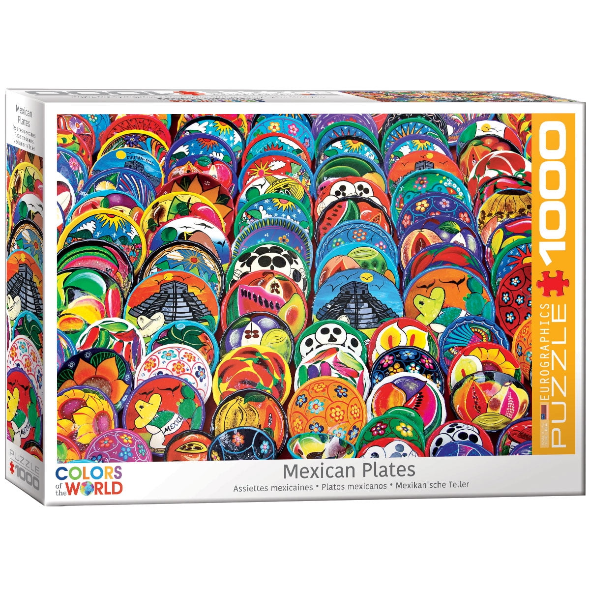 Mexican Ceramic Plates 1000-Piece Puzzle - Walmart.com