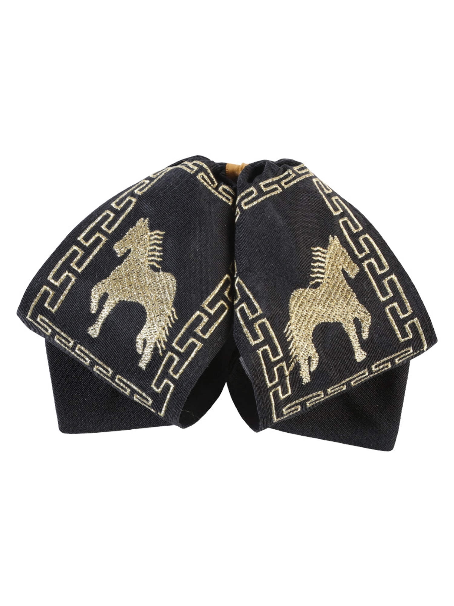 Mexican Charro Bow Tie 100% Polyester Black/Gold 601802 - Walmart.com