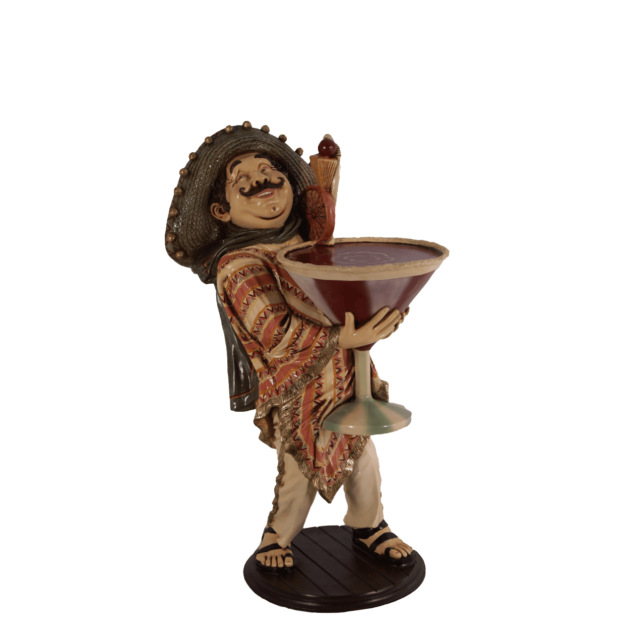 Mexican Cocktail Butler Statue - Walmart.com