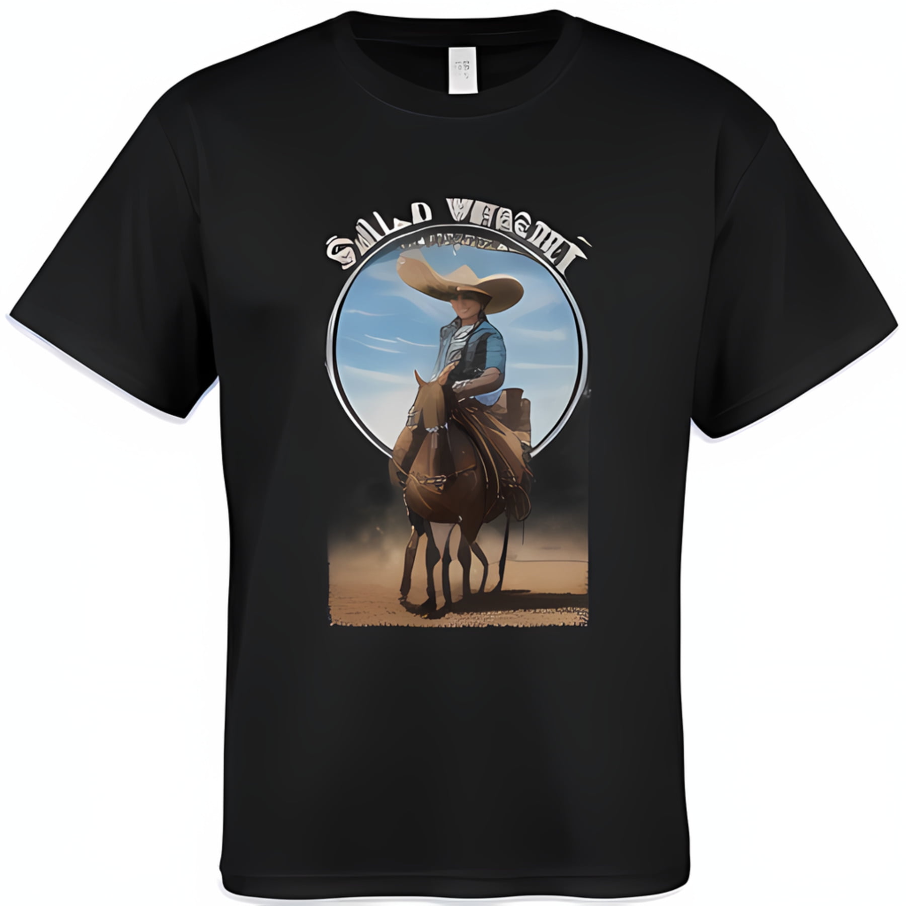 Mexican Cowboy Desert Ride T-Shirt Srn LExpldo Buffet Design ...