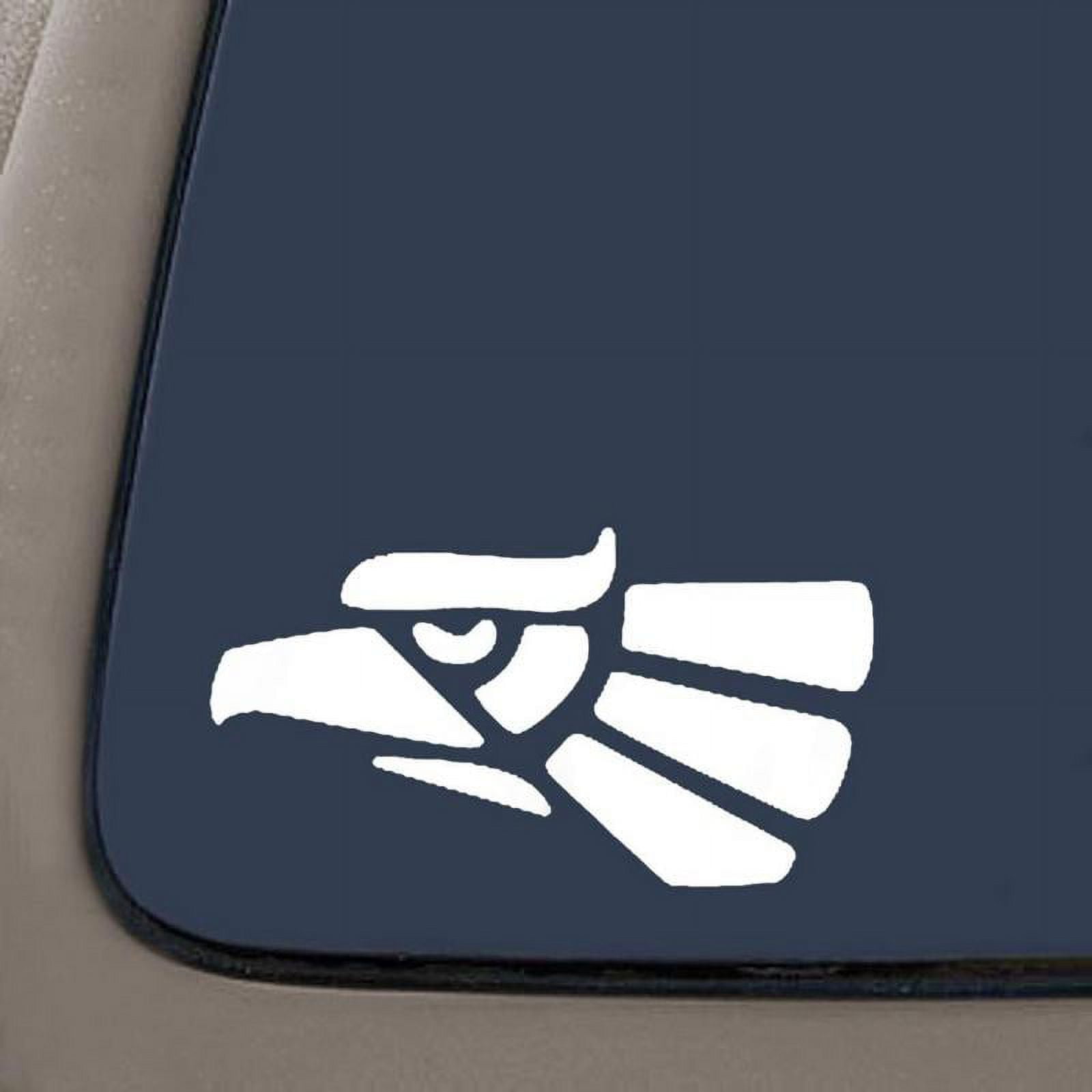 Mexican Eagle Car Decal | 5.5-Inches Wide | White Vinyl Decal | Car ...