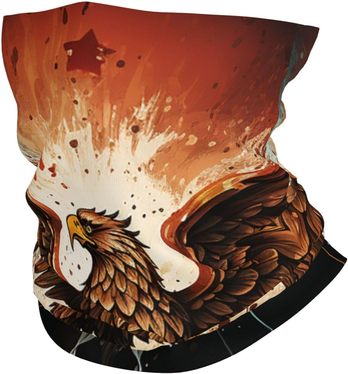 Mexican Eagle mexico flag Abstract cool Neck Gaiter Face Cover Scarf ...