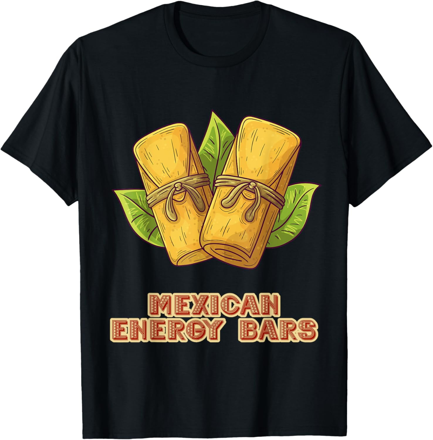 Mexican Enerdy Bars Mexican Fiesta Food T-Shirt - Walmart.com