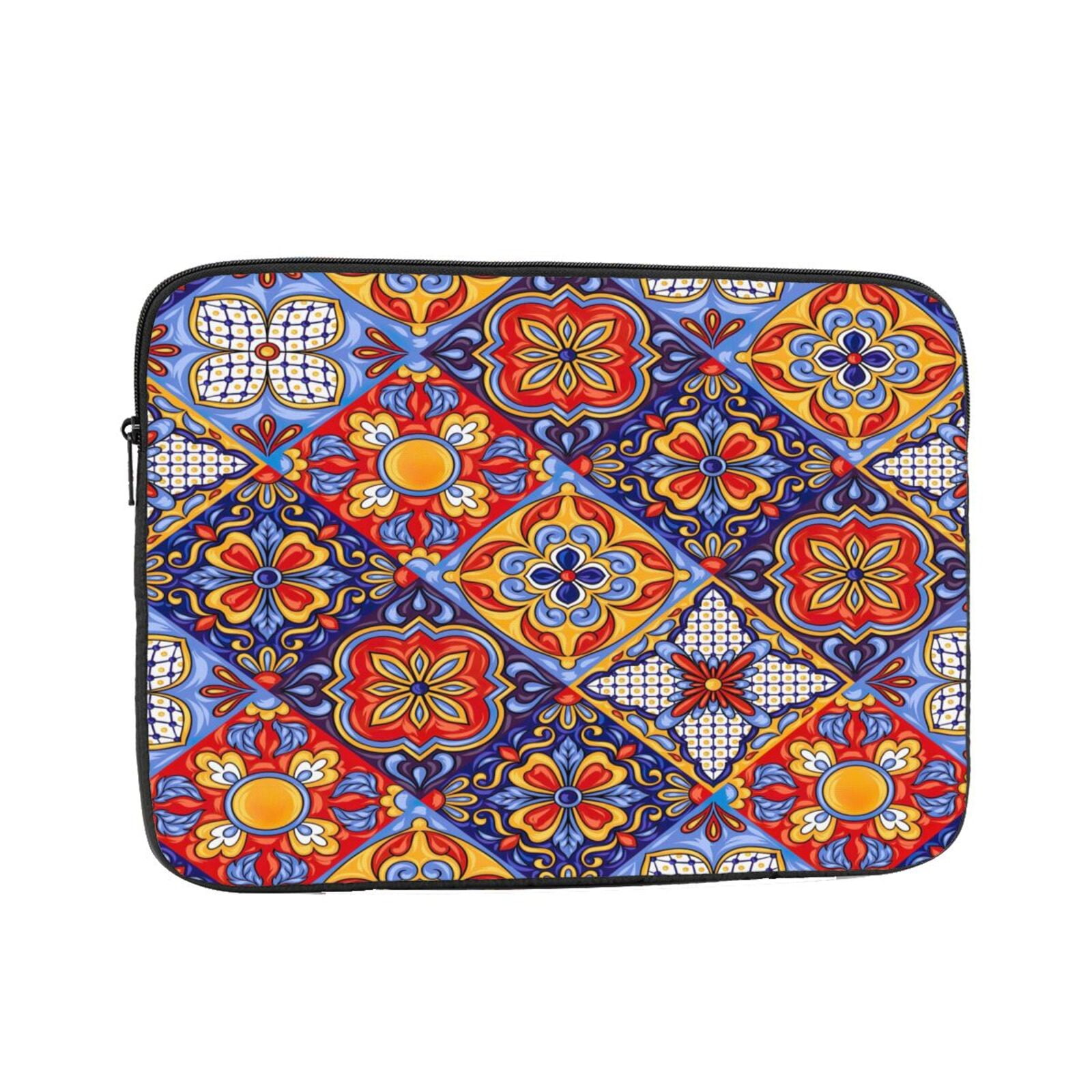 Mexican Ethnic Boho 17 inch Portable Laptop Sleeve Compatible with ...