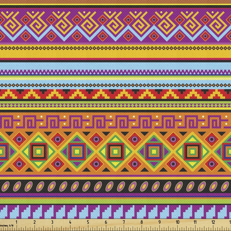 mexican patterns fabric
