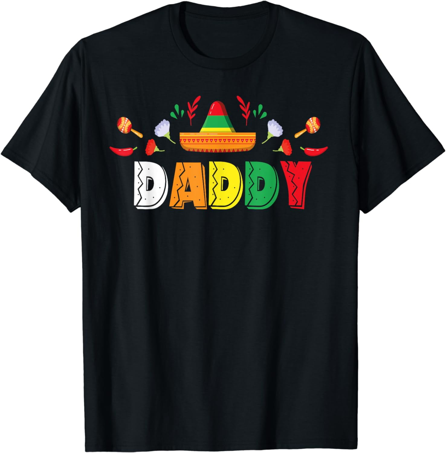 Mexican Fiesta Birthday Party Theme Daddy Matching Family T-Shirt ...