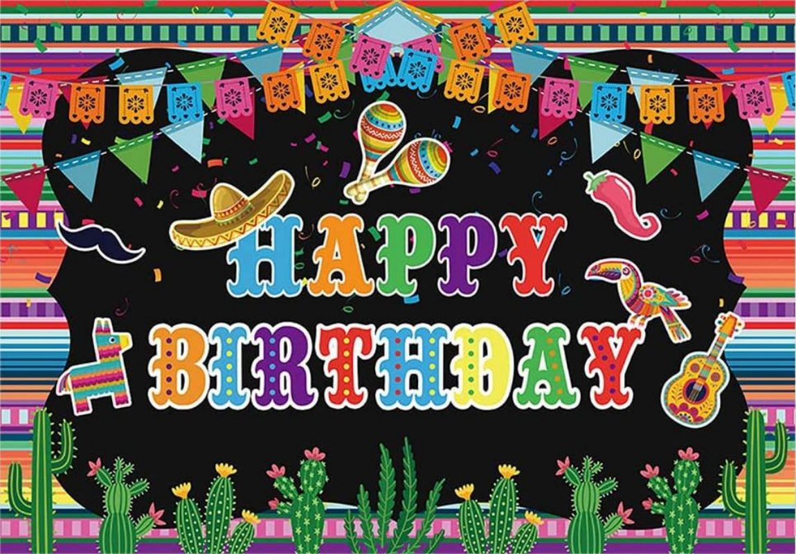 Mexican Fiesta Carnival South America Cactus Baby Shower Freedom ...