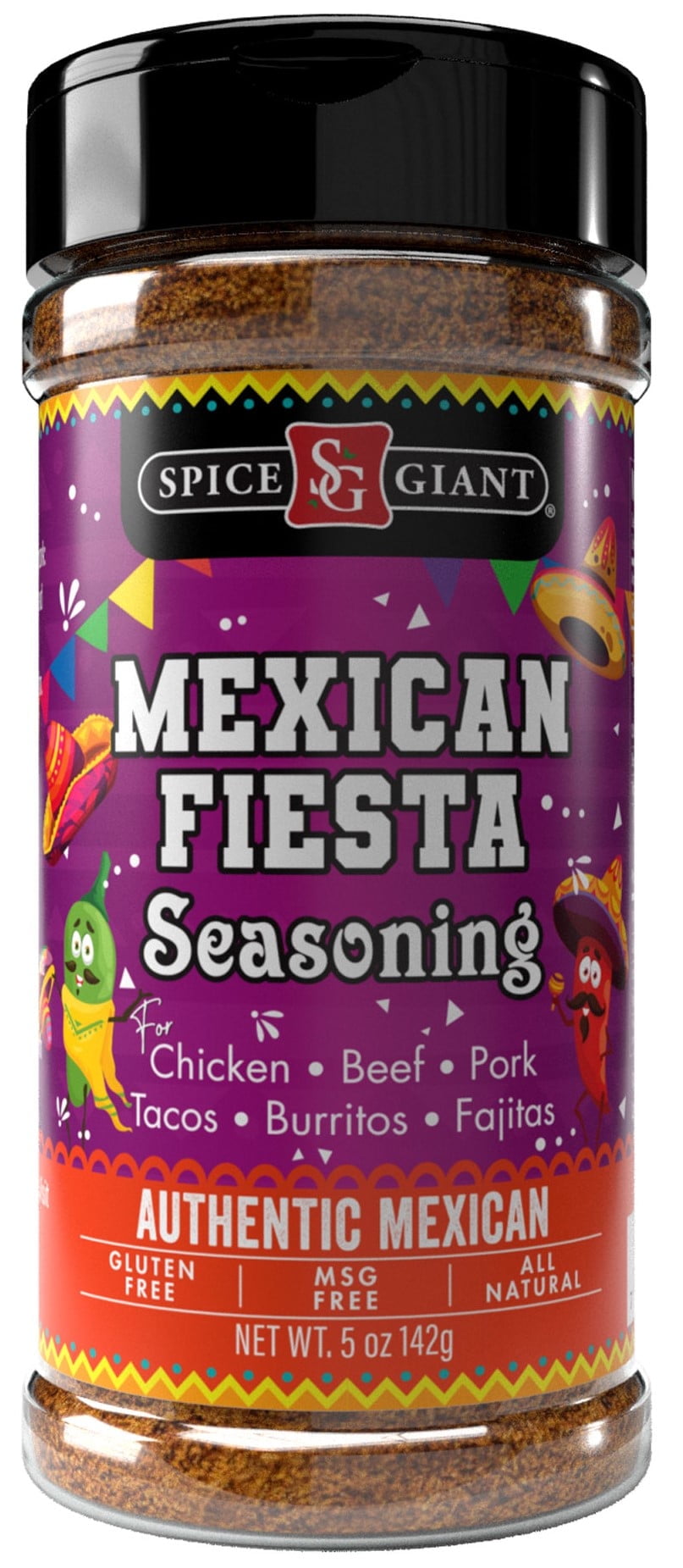 Mexican Fiesta Seasoning 5 oz | All Purpose | Chicken, Beef, Pork ...
