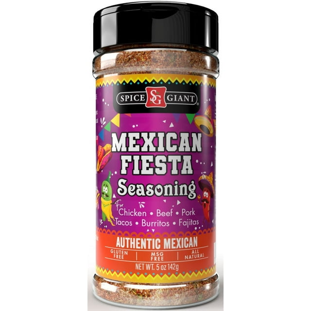 Mexican Fiesta Seasoning 5 oz | All Purpose | Chicken, Beef, Pork ...