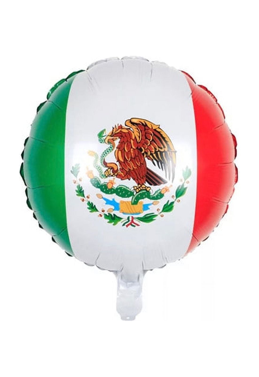 Mexican Flag Balloons Mylar Mexican Balloon - Walmart.com