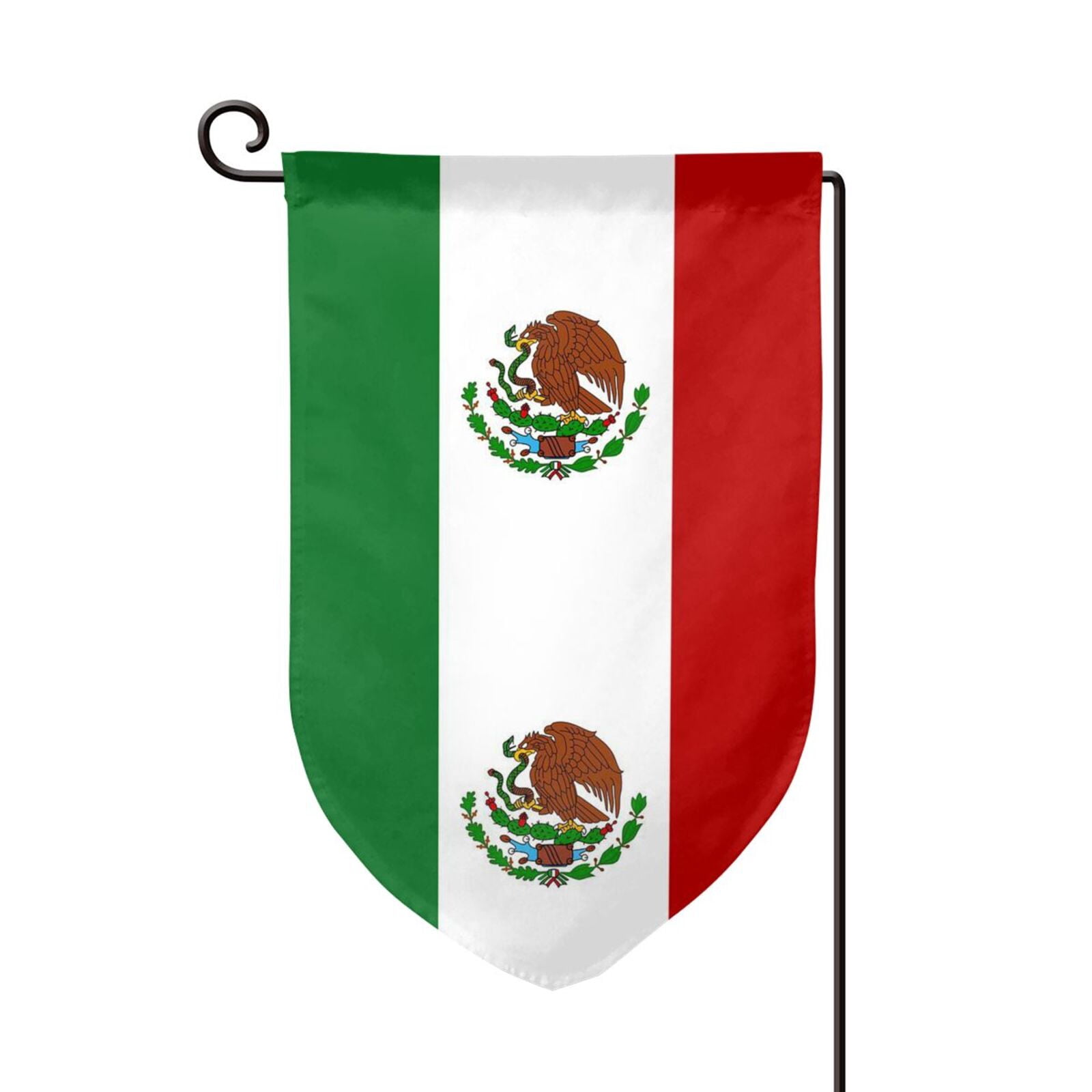 Mexican-Flag Double Sided Garden Flag for Indoor Outdoor Decorations 12 ...