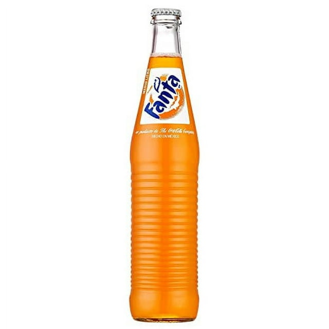 Mexican Glass Bottled Soda 12 Ounce Bundled By (Fanta Orange, 24 Pack ...