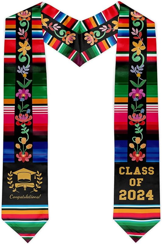 Mexican Graduation Sash Class of 2024 Mexican Graduation Stole 2024 ...