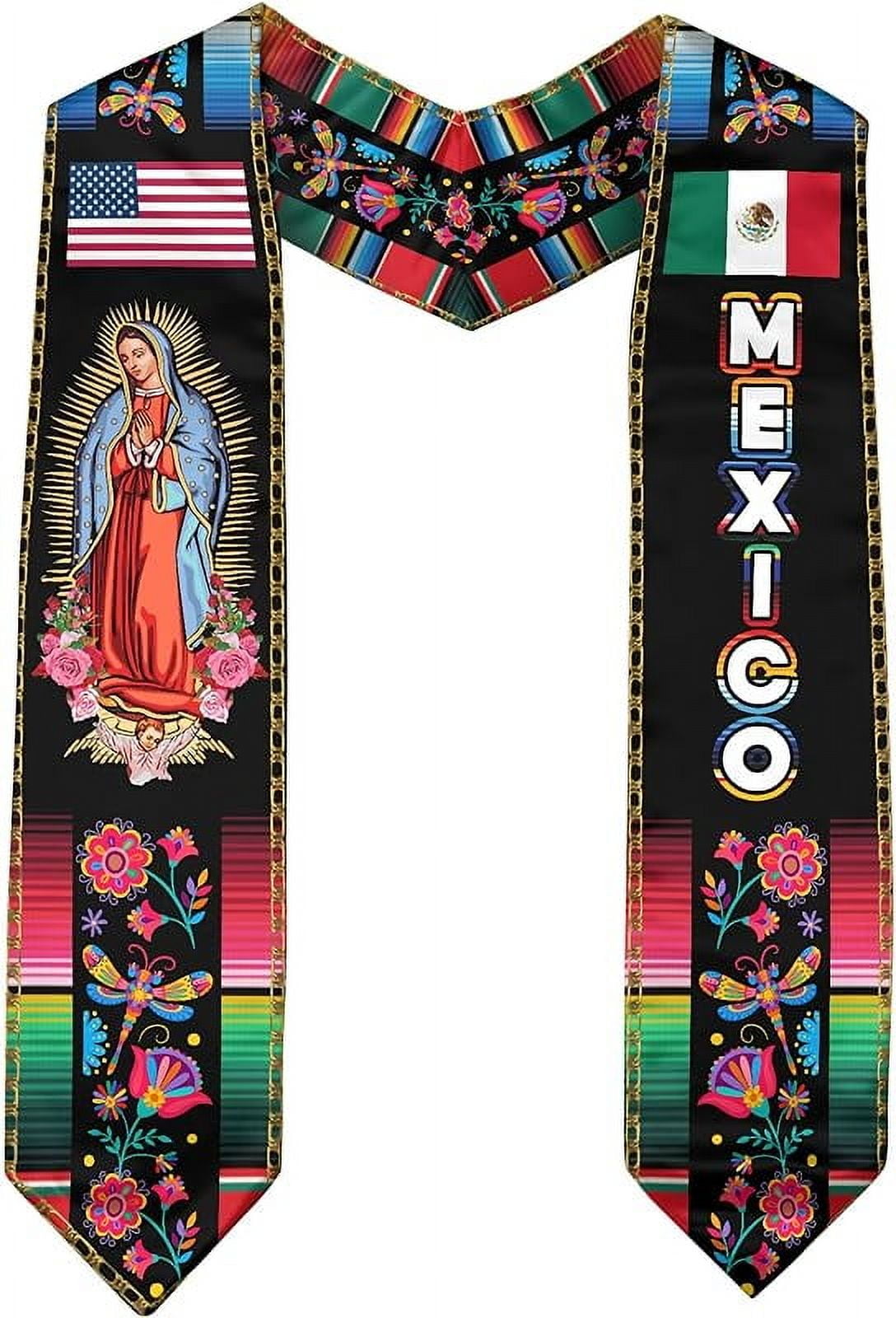 Mexican Graduation Sash, Mexico Graduation Stole 2025,Mexican American ...
