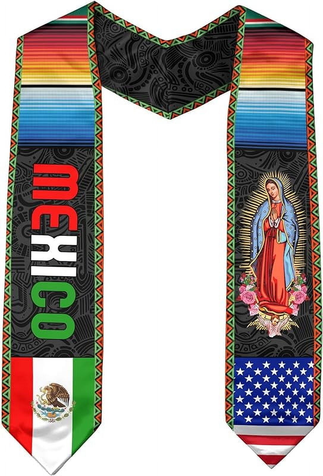 Mexican Graduation Sash, Mexico Graduation Stole 2025,Mexican American ...