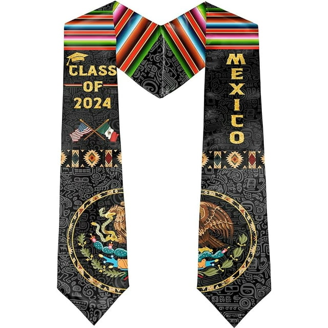 Mexican Graduation Stole,Mexican Sash for Graduation 2024,American ...