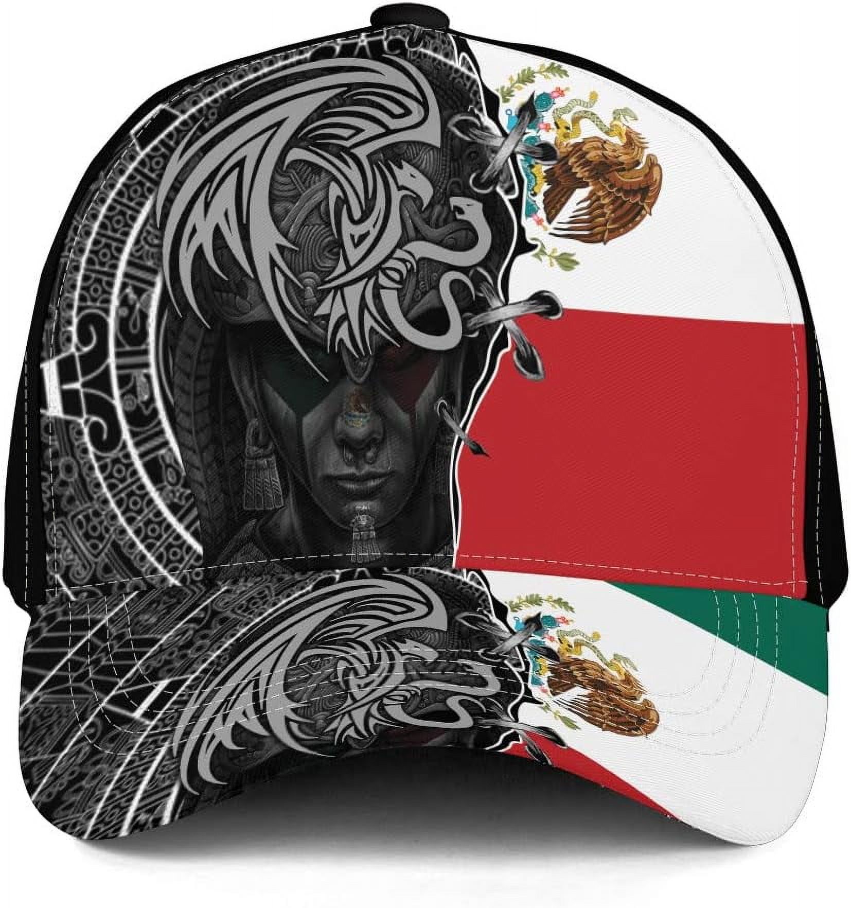 Mexican Hat, Baseball Caps with Mexico Eagle Flag for Men and Women ...