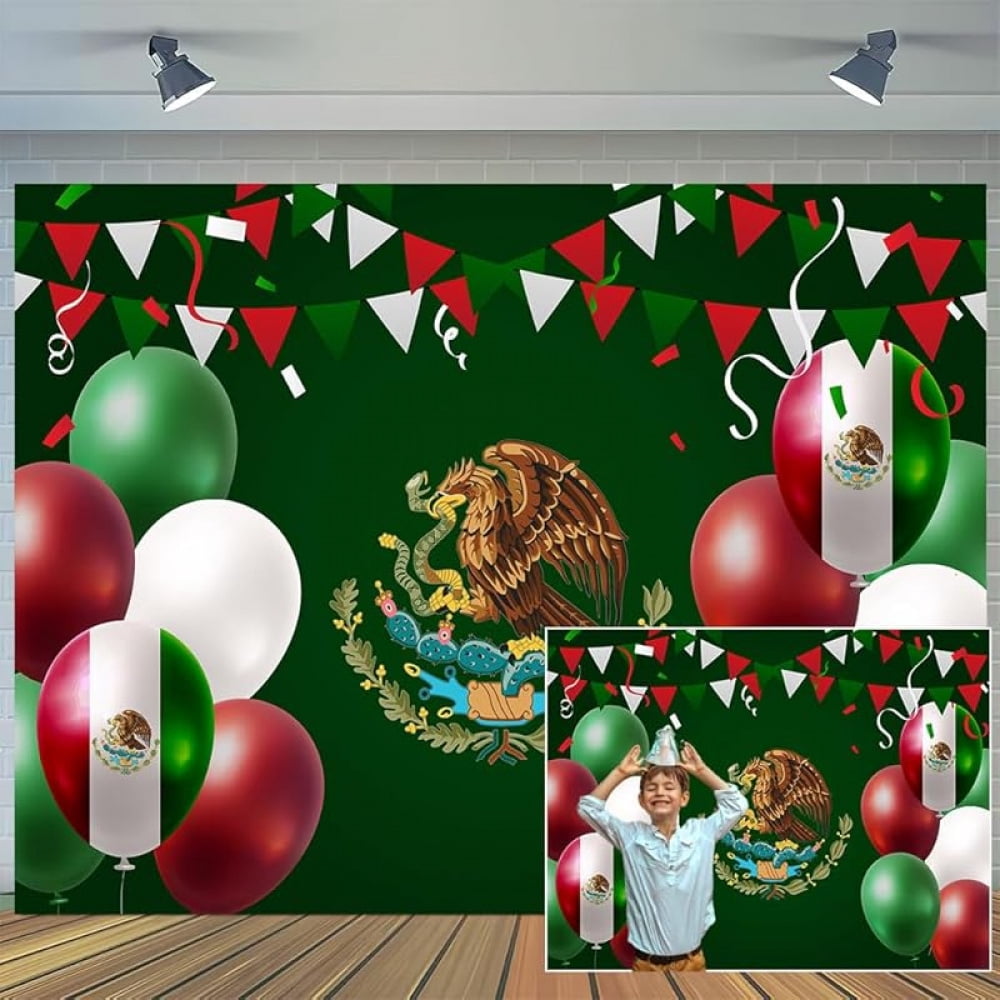 Mexican Independence Day Backdrop, Viva Mexico Mexico Independence Day ...