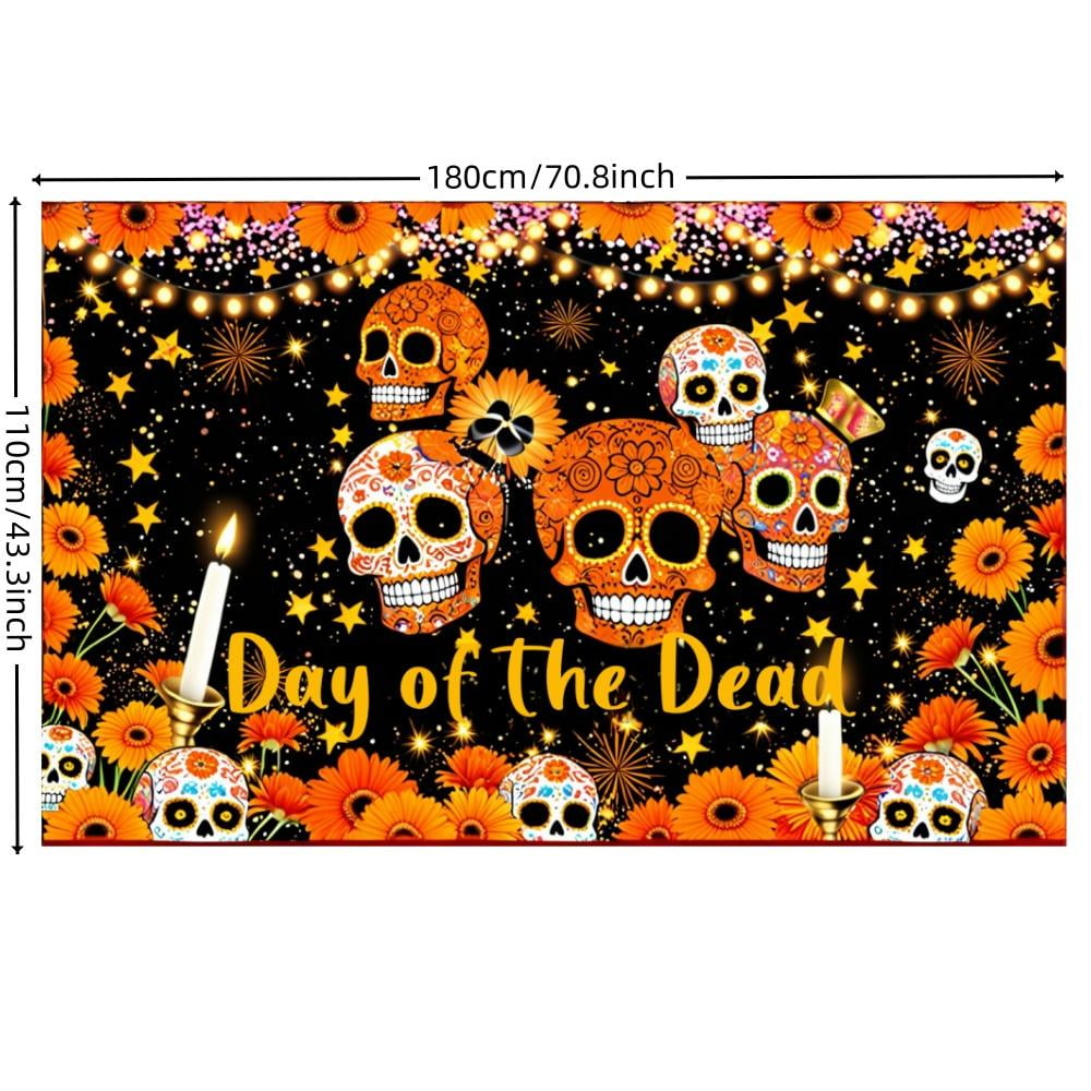 Mexican Katrinas Decoration Day Of The Dead Banner Mexican Dia DE Los ...
