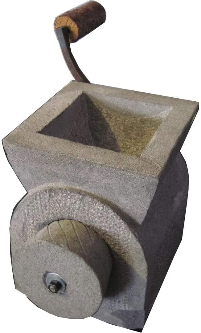 Mexican Manual Corn Grinder Volcanic Stone Molino De Piedra En Cantera ...