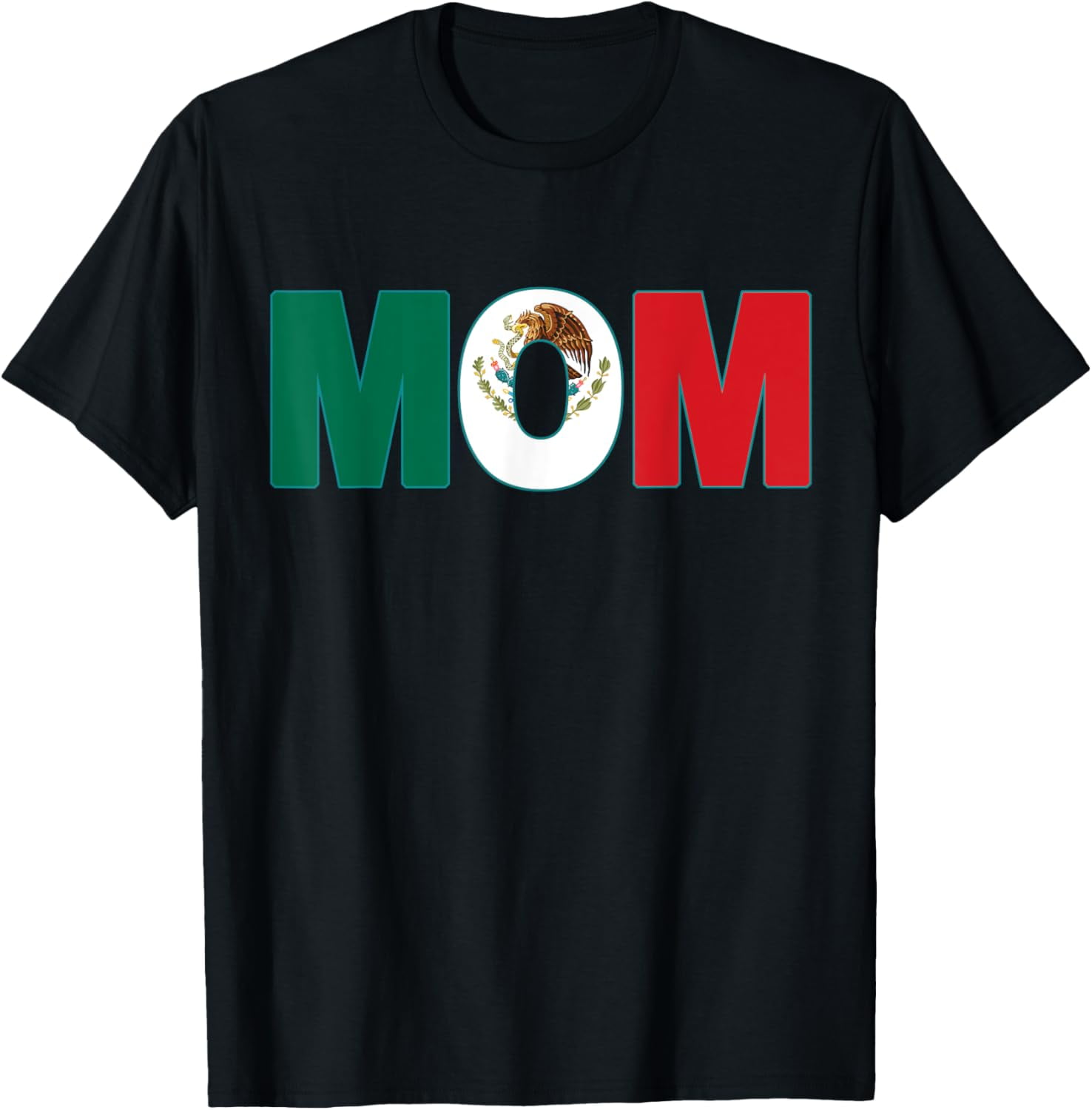 Mexican Mom Flag Colors Family TShirt100% cotton - Walmart.com