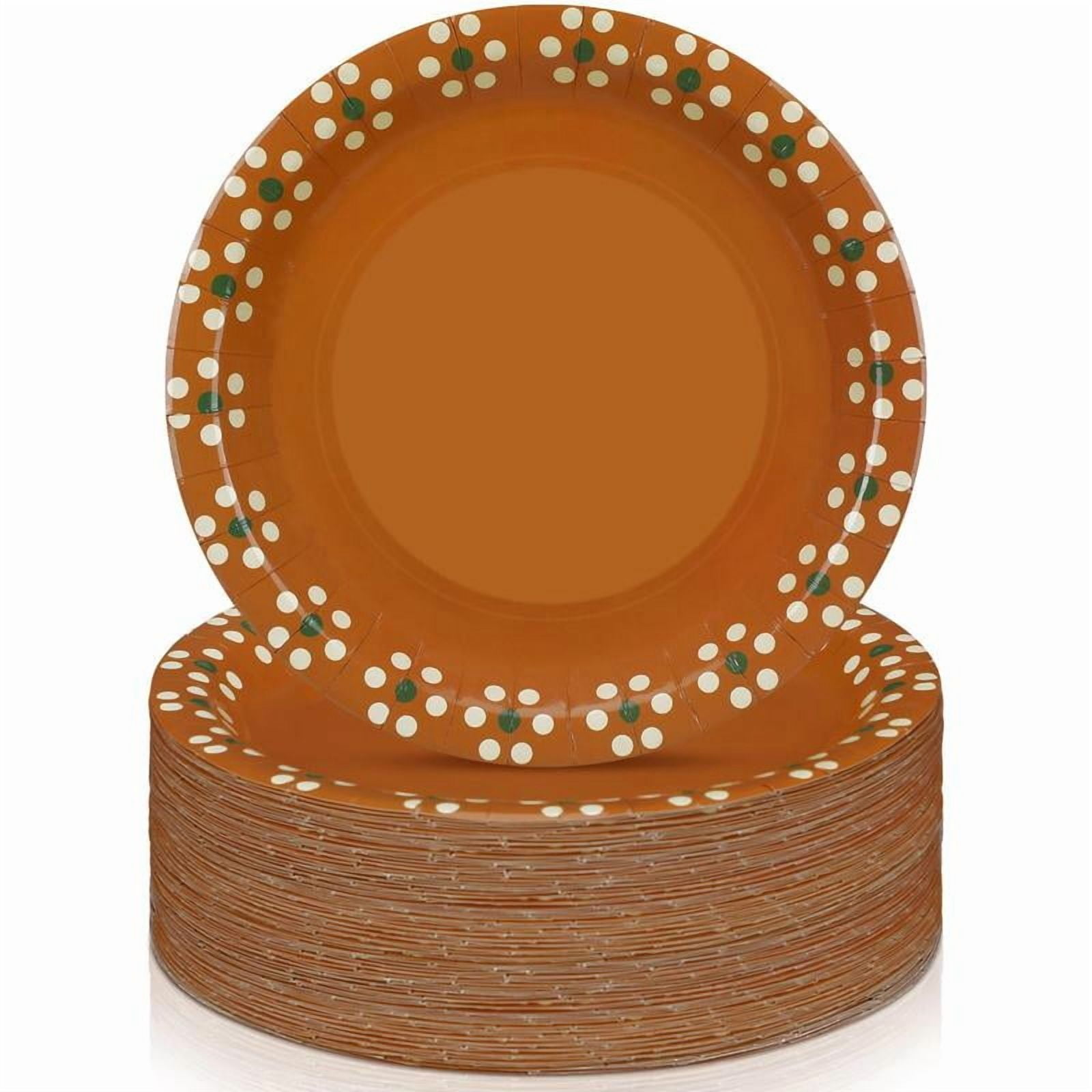 Mexican Paper Plates Mexican Party Decorations with Terracotta Flower ...