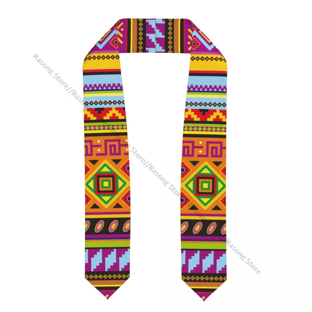 Mexican Pattern Unisex Adult Graduation Stole Shawl for Academic ...